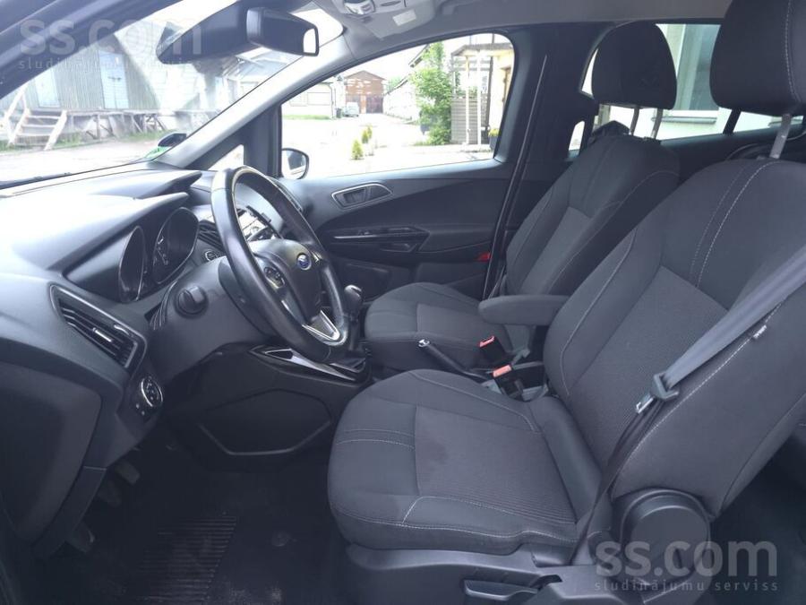 Pelēks Ford B-Max 2014 Kuldīga, ar dzinēja tilpumu 1.60 L un nobraukumu 155 tūkst. km par 5100 €, foto 6 vietnē AUTOMOTO.COM.LV