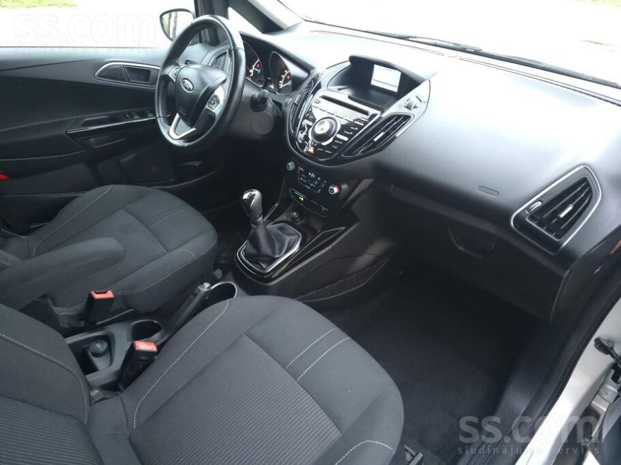 Pelēks Ford B-Max 2014 Kuldīga, ar dzinēja tilpumu 1.60 L un nobraukumu 155 tūkst. km par 5100 €, foto 8 vietnē AUTOMOTO.COM.LV