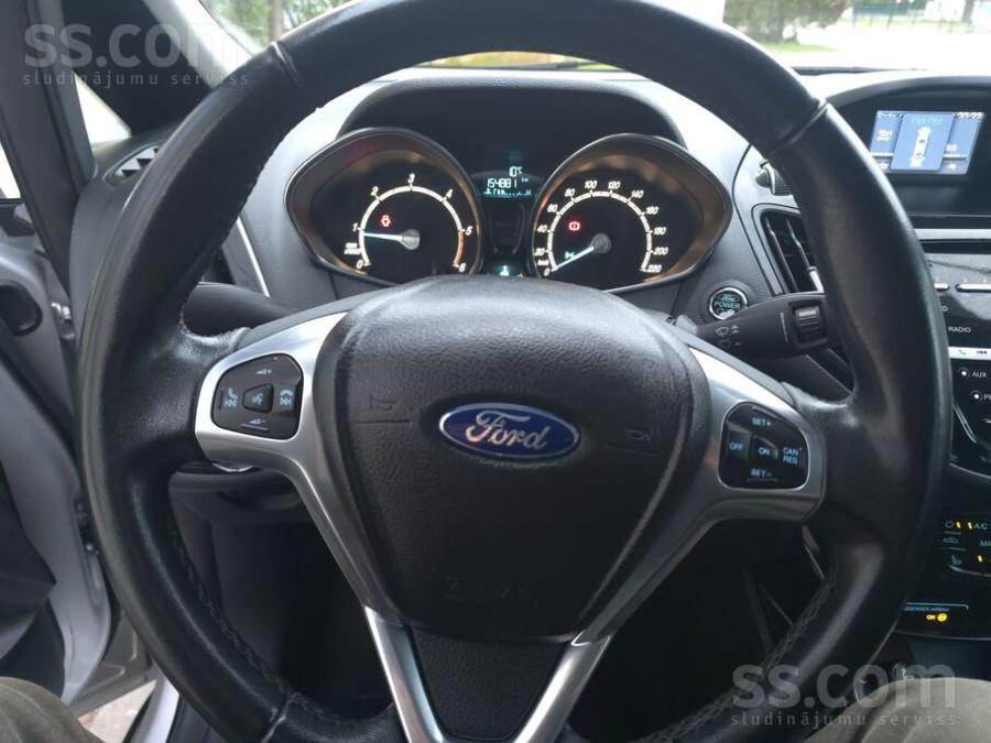 Pelēks Ford B-Max 2014 Kuldīga, ar dzinēja tilpumu 1.60 L un nobraukumu 155 tūkst. km par 5100 €, foto 10 vietnē AUTOMOTO.COM.LV