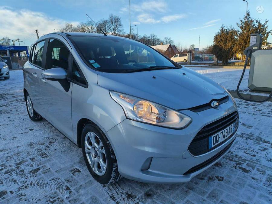 Grey Ford B-Max 2015 in Taurage, with an engine capacity of 1.00 L and mileage of 100 thousand km for 3500 €, photo 1 on AUTOMOTO.COM.LV