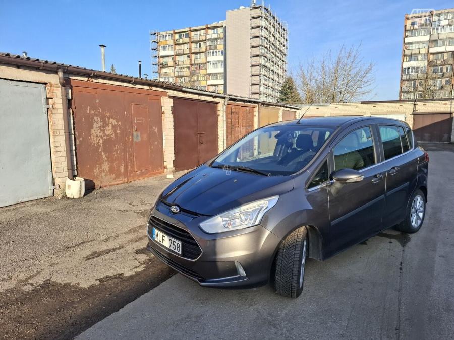 Pelēks Ford B-Max 2015 Panevēža, ar dzinēja tilpumu 1.00 L un nobraukumu 184 tūkst. km par 4100 €, foto 7 vietnē AUTOMOTO.COM.LV