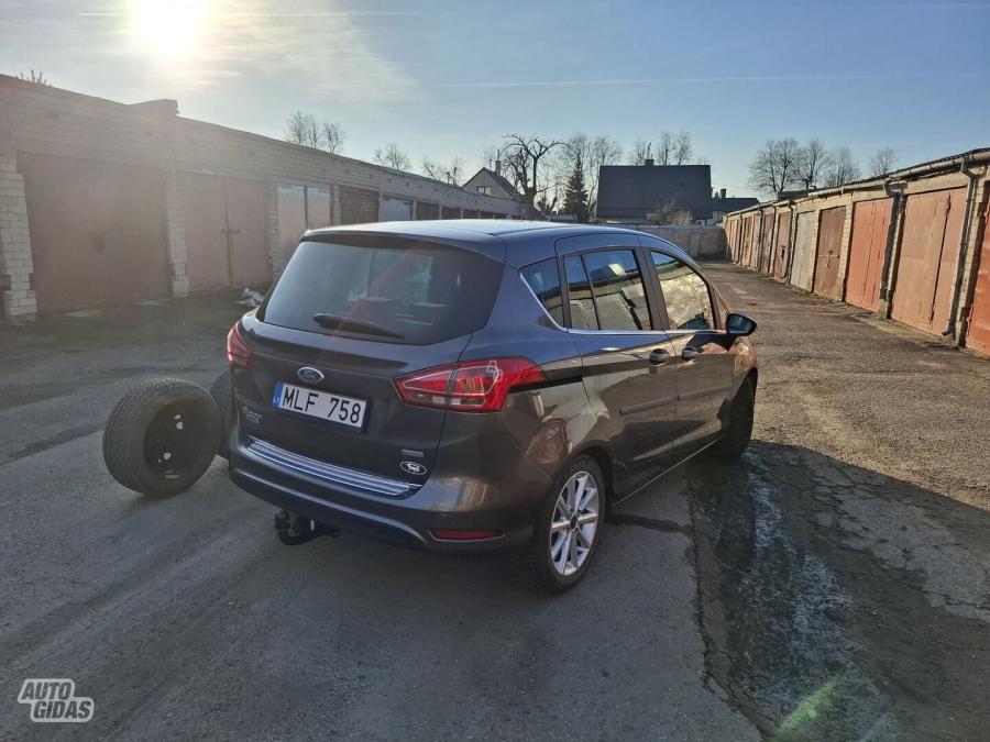 Pelēks Ford B-Max 2015 Panevēža, ar dzinēja tilpumu 1.00 L un nobraukumu 184 tūkst. km par 4100 €, foto 9 vietnē AUTOMOTO.COM.LV