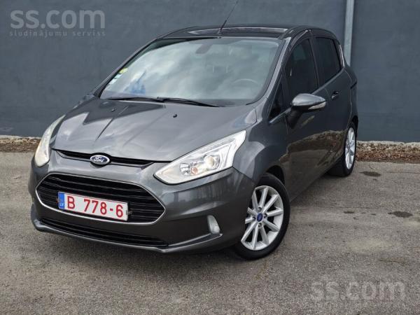 Pelēks Ford B-Max 2015 Ogre, ar dzinēja tilpumu 1.60 L un nobraukumu 199 tūkst. km par 5275 €, foto 1 vietnē AUTOMOTO.COM.LV