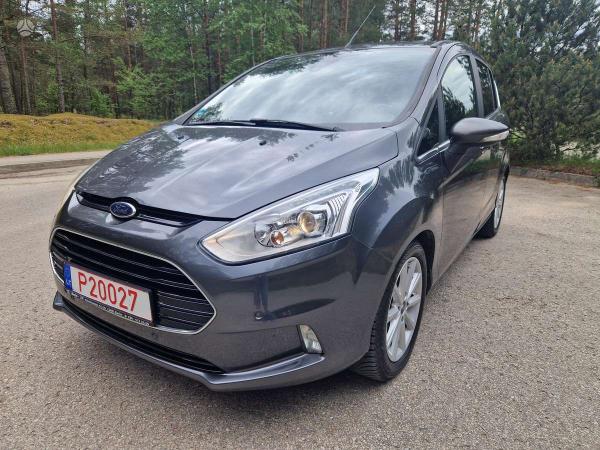 Grey Ford B-Max 2015 in Vilnius, with an engine capacity of 1.60 L and mileage of 221 thousand km for 6390 €, photo 1 on AUTOMOTO.COM.LV