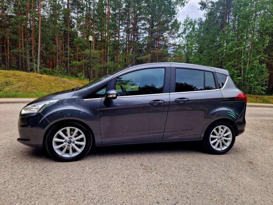 Pelēks Ford B-Max 2015 Viļņa, ar dzinēja tilpumu 1.60 L un nobraukumu 221 tūkst. km par 6390 €, foto 3 vietnē AUTOMOTO.COM.LV