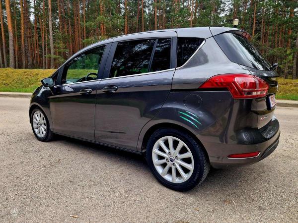 Grey Ford B-Max 2015 in Vilnius, with an engine capacity of 1.60 L and mileage of 221 thousand km for 6390 €, photo 3 on AUTOMOTO.COM.LV