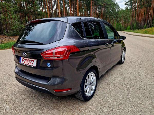 Grey Ford B-Max 2015 in Vilnius, with an engine capacity of 1.60 L and mileage of 221 thousand km for 6390 €, photo 5 on AUTOMOTO.COM.LV