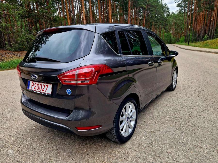 Pelēks Ford B-Max 2015 Viļņa, ar dzinēja tilpumu 1.60 L un nobraukumu 221 tūkst. km par 6390 €, foto 6 vietnē AUTOMOTO.COM.LV