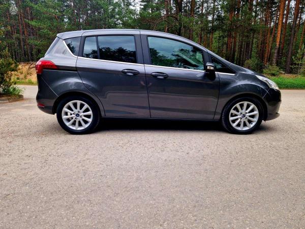 Grey Ford B-Max 2015 in Vilnius, with an engine capacity of 1.60 L and mileage of 221 thousand km for 6390 €, photo 6 on AUTOMOTO.COM.LV