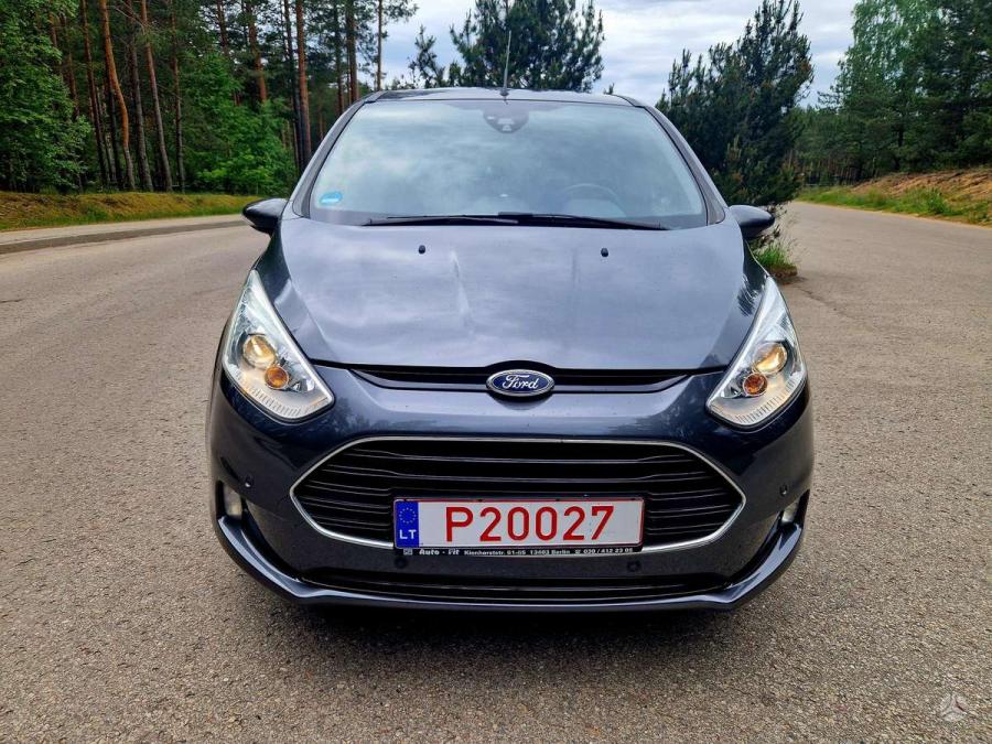Pelēks Ford B-Max 2015 Viļņa, ar dzinēja tilpumu 1.60 L un nobraukumu 221 tūkst. km par 6390 €, foto 9 vietnē AUTOMOTO.COM.LV