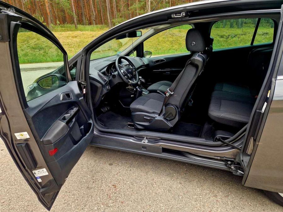 Pelēks Ford B-Max 2015 Viļņa, ar dzinēja tilpumu 1.60 L un nobraukumu 221 tūkst. km par 6390 €, foto 10 vietnē AUTOMOTO.COM.LV