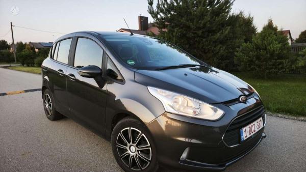 Pelēks Ford B-Max 2017 Šauļi, ar dzinēja tilpumu 1.00 L un nobraukumu 130 tūkst. km par 5400 €, foto 1 vietnē AUTOMOTO.COM.LV
