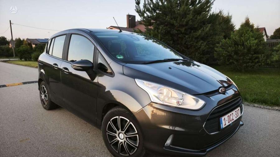 Pelēks Ford B-Max 2017 Šauļi, ar dzinēja tilpumu 1.00 L un nobraukumu 130 tūkst. km par 5400 €, foto 1 vietnē AUTOMOTO.COM.LV