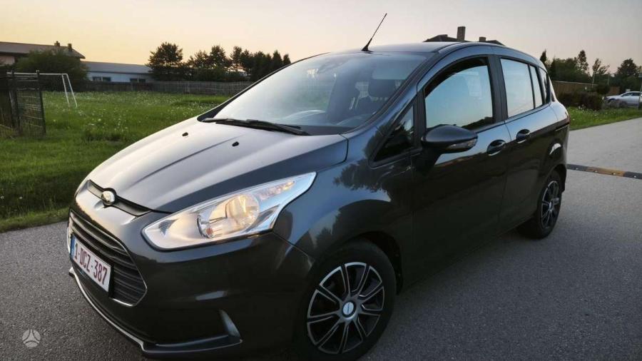 Pelēks Ford B-Max 2017 Šauļi, ar dzinēja tilpumu 1.00 L un nobraukumu 130 tūkst. km par 5400 €, foto 3 vietnē AUTOMOTO.COM.LV