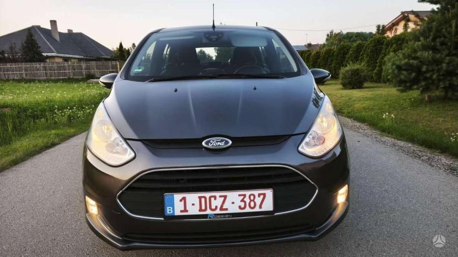 Pelēks Ford B-Max 2017 Šauļi, ar dzinēja tilpumu 1.00 L un nobraukumu 130 tūkst. km par 5400 €, foto 4 vietnē AUTOMOTO.COM.LV