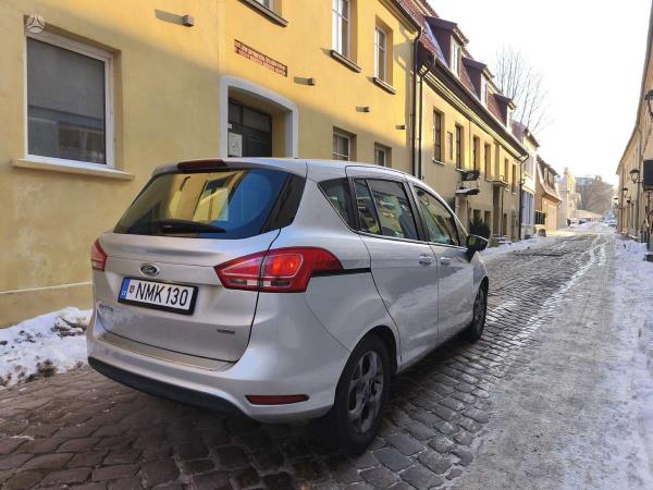 Pelēks Ford B-Max 2013 Klaipėda, ar dzinēja tilpumu 1.00 L un nobraukumu 211 tūkst. km par 2750 €, foto 2 vietnē AUTOMOTO.COM.LV