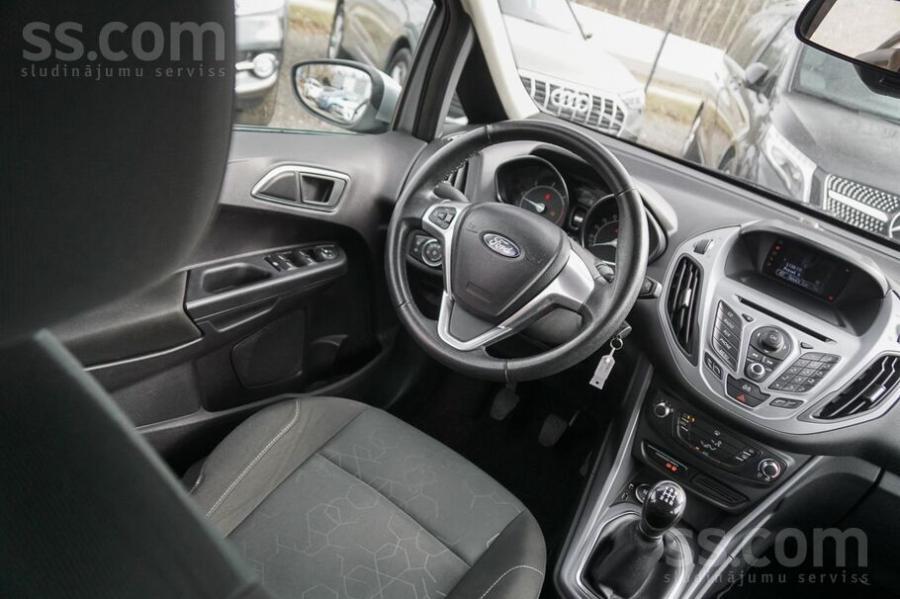 Grey Ford B-Max 2013 in Riga, with an engine capacity of 1.60 L and mileage of 156 thousand km for 3390 €, photo 9 on AUTOMOTO.COM.LV