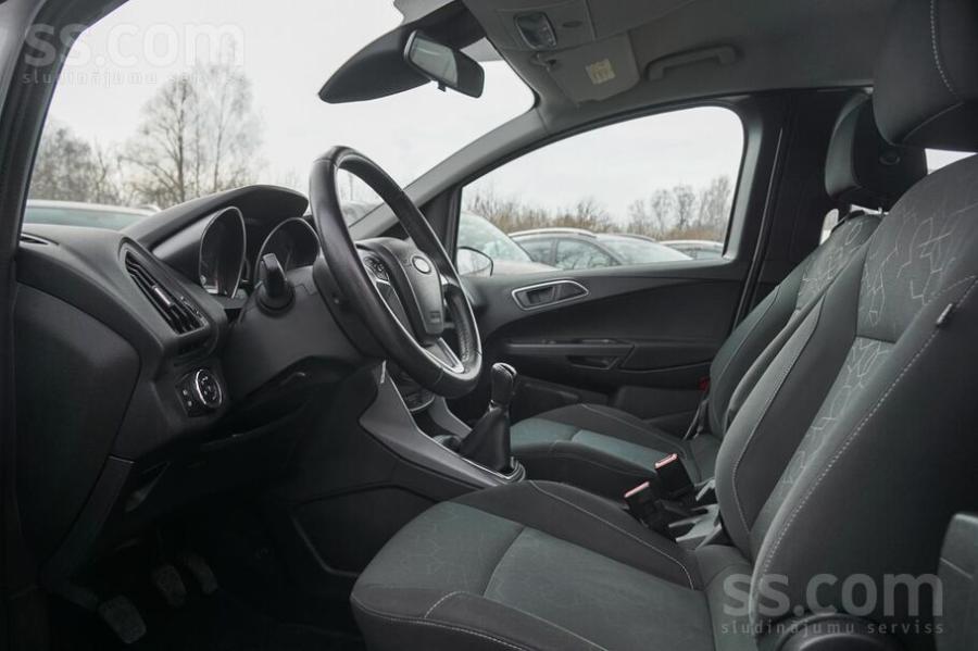 Grey Ford B-Max 2013 in Riga, with an engine capacity of 1.60 L and mileage of 156 thousand km for 3390 €, photo 11 on AUTOMOTO.COM.LV