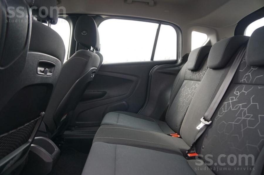 Grey Ford B-Max 2013 in Riga, with an engine capacity of 1.60 L and mileage of 156 thousand km for 3390 €, photo 18 on AUTOMOTO.COM.LV