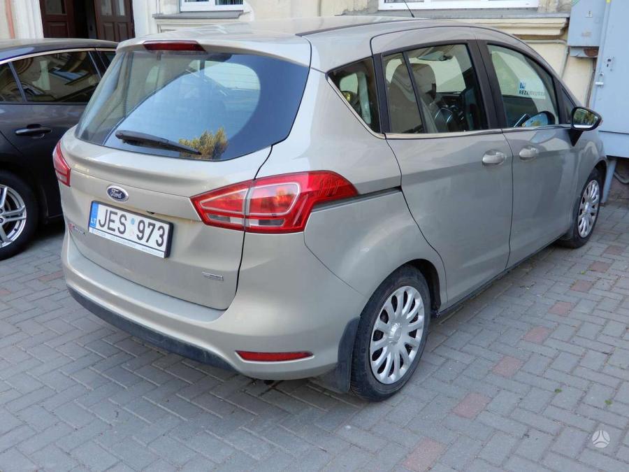 Pelēks Ford B-Max 2013 Palanga, ar dzinēja tilpumu 1.00 L un nobraukumu 105 tūkst. km par 3500 €, foto 4 vietnē AUTOMOTO.COM.LV