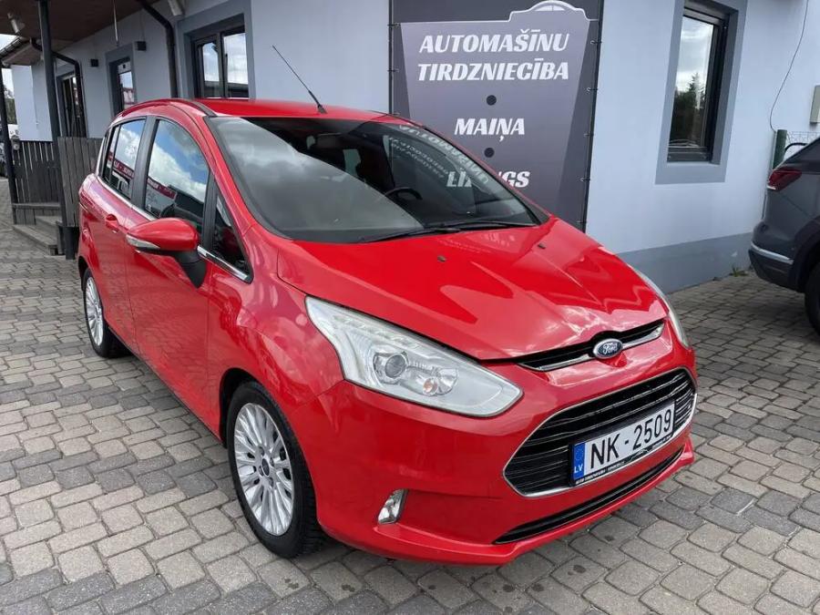 Grey Ford B-Max 2013 in Talsi, with an engine capacity of 1.60 L and mileage of 198 thousand km for 4300 €, photo 1 on AUTOMOTO.COM.LV