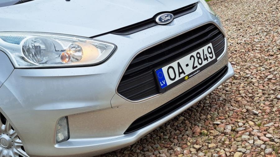 Grey Ford B-Max 2014 in Riga, with an engine capacity of 1.50 L and mileage of 178 thousand km for 4990 €, photo 31 on AUTOMOTO.COM.LV
