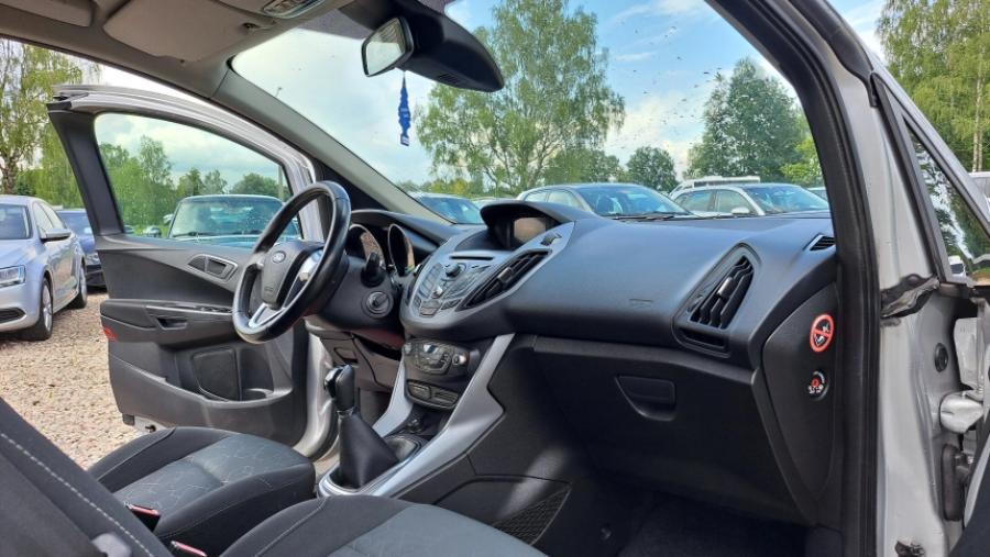 Grey Ford B-Max 2014 in Riga, with an engine capacity of 1.50 L and mileage of 178 thousand km for 4990 €, photo 45 on AUTOMOTO.COM.LV