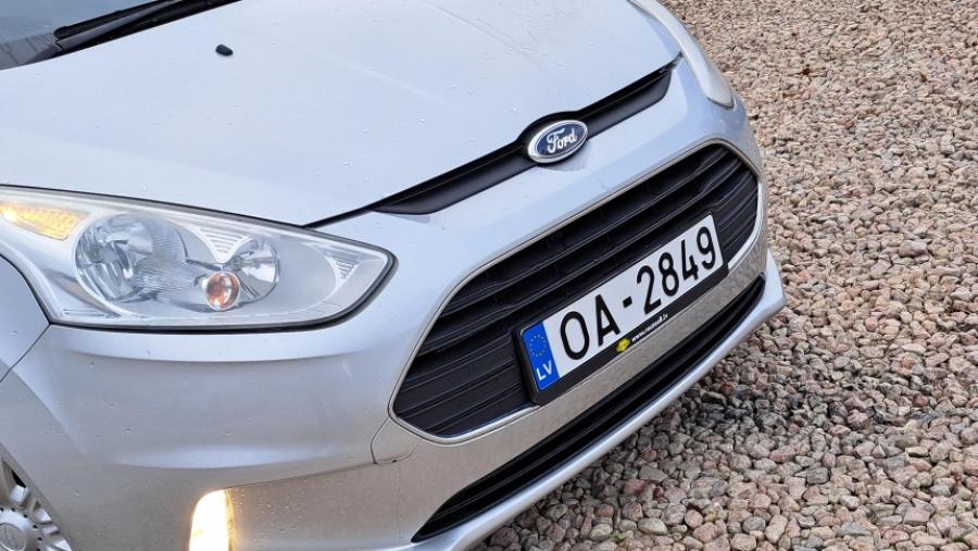 Grey Ford B-Max 2014 in Riga, with an engine capacity of 1.50 L and mileage of 178 thousand km for 4990 €, photo 112 on AUTOMOTO.COM.LV
