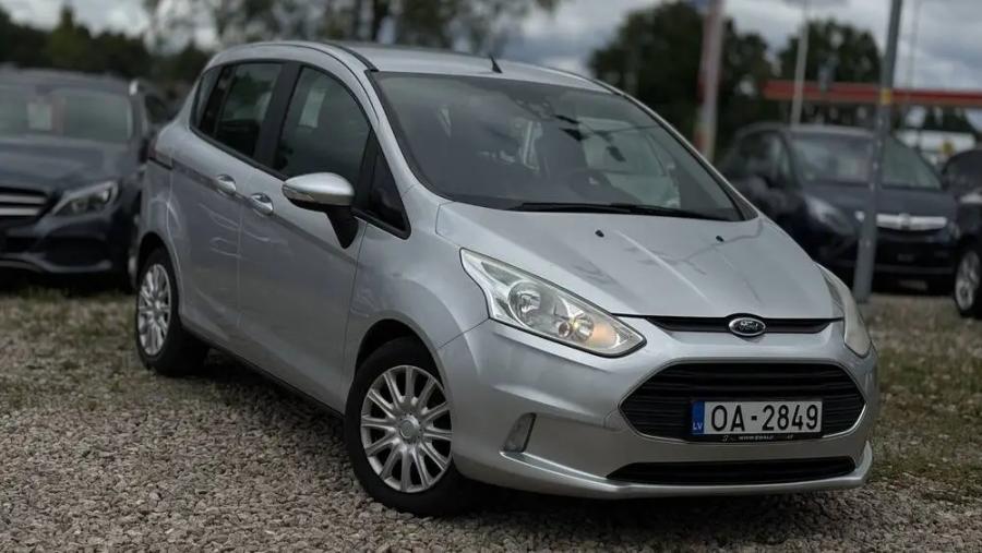 Pelēks Ford B-Max 2014 Jelgava, ar dzinēja tilpumu 1.50 L un nobraukumu 0 tūkst. km par 3990 €, foto 1 vietnē AUTOMOTO.COM.LV