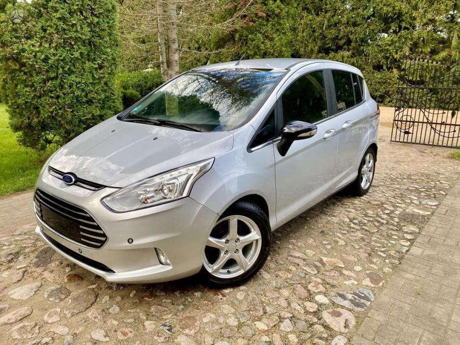 Pelēks Ford B-Max 2014 Šauļi, ar dzinēja tilpumu 1.60 L un nobraukumu 240 tūkst. km par 3999 €, foto 3 vietnē AUTOMOTO.COM.LV