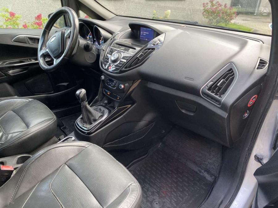 Pelēks Ford B-Max 2014 Šauļi, ar dzinēja tilpumu 1.60 L un nobraukumu 240 tūkst. km par 3999 €, foto 10 vietnē AUTOMOTO.COM.LV