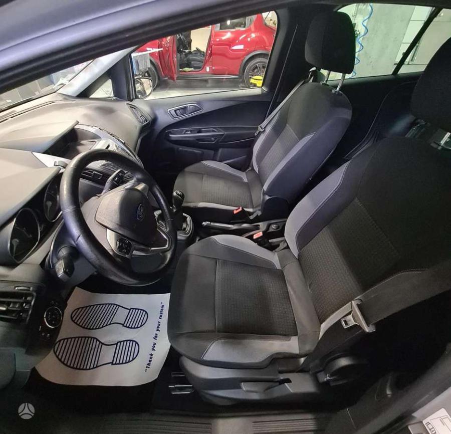 Pelēks Ford B-Max 2015 Tauragė, ar dzinēja tilpumu 1.00 L un nobraukumu 118 tūkst. km par 4200 €, foto 8 vietnē AUTOMOTO.COM.LV
