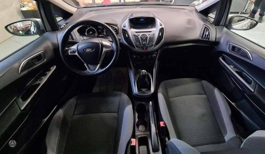 Pelēks Ford B-Max 2015 Tauragė, ar dzinēja tilpumu 1.00 L un nobraukumu 118 tūkst. km par 4200 €, foto 9 vietnē AUTOMOTO.COM.LV