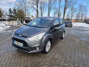 Grey Ford B-Max 2016 in Taurage, with an engine capacity of 1.00 L and mileage of 160 thousand km for 4200 €, photo  on AUTOMOTO.COM.LV