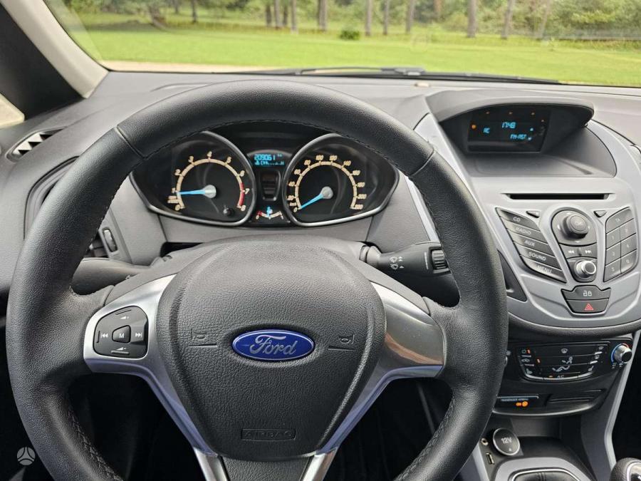 Pelēks Ford B-Max 2014 Ukmergė, ar dzinēja tilpumu 1.00 L un nobraukumu 209 tūkst. km par 2500 €, foto 17 vietnē AUTOMOTO.COM.LV