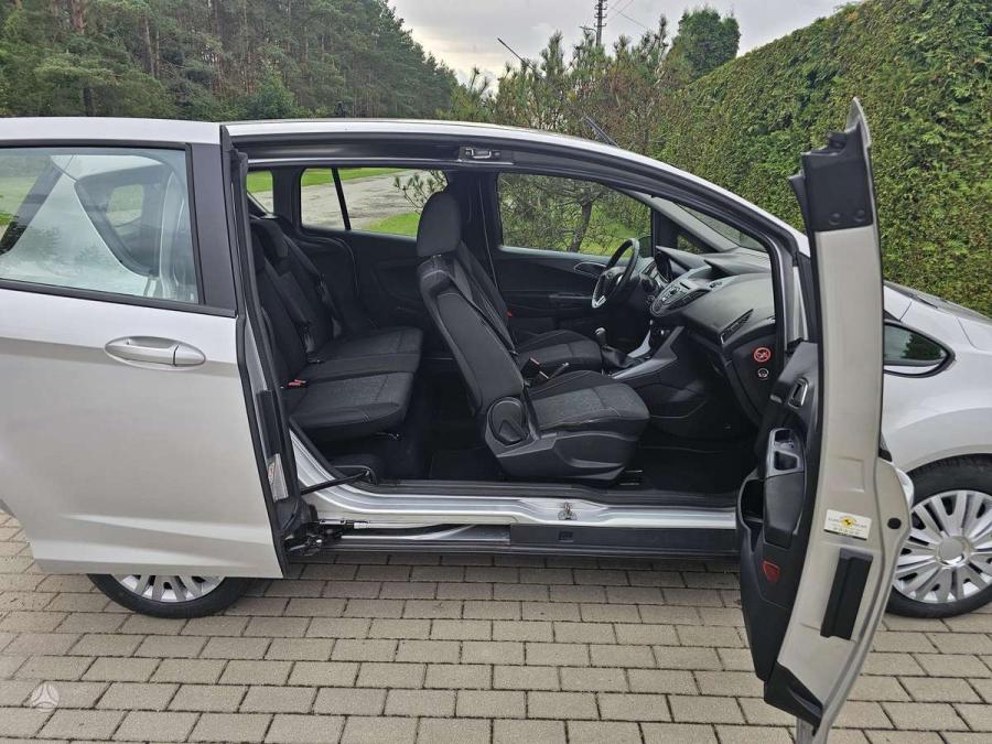 Pelēks Ford B-Max 2014 Ukmergė, ar dzinēja tilpumu 1.00 L un nobraukumu 209 tūkst. km par 2500 €, foto 21 vietnē AUTOMOTO.COM.LV