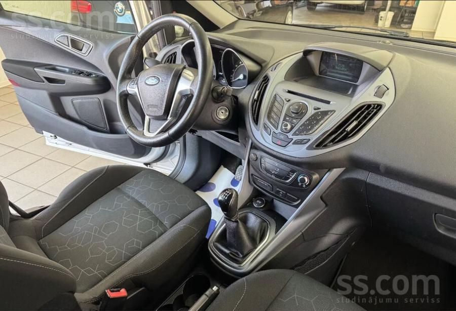 Ford B-Max 2015 Ogre, ar dzinēja tilpumu 1.20 L un nobraukumu 135 tūkst. km par 5995 €, foto 10 vietnē AUTOMOTO.COM.LV