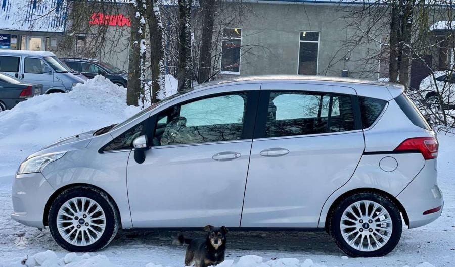 Ford B-Max 2014 in Raseiniai, with an engine capacity of 1.60 L and mileage of 153 thousand km for 2499 €, photo 4 on AUTOMOTO.COM.LV