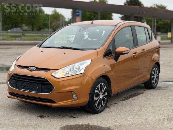 Oranžs Ford B-Max 2018 Ogre, ar dzinēja tilpumu 1.50 L un nobraukumu 141 tūkst. km par 6690 €, foto  vietnē AUTOMOTO.COM.LV