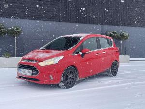 Red Ford B-Max 2013 in Siauliai, with an engine capacity of 1.00 L and mileage of 216 thousand km for 3499 €, photo 2 on AUTOMOTO.COM.LV