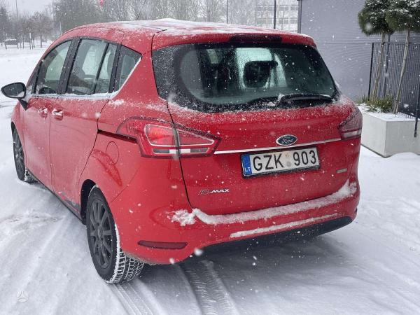 Red Ford B-Max 2013 in Siauliai, with an engine capacity of 1.00 L and mileage of 216 thousand km for 3499 €, photo 3 on AUTOMOTO.COM.LV