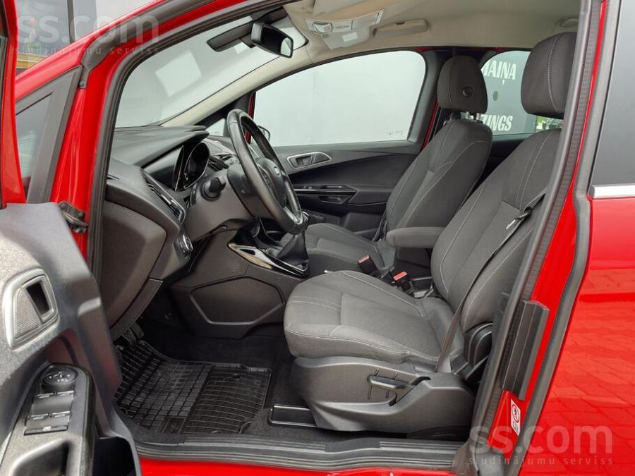 Sarkans Ford B-Max 2013 Talsi, ar dzinēja tilpumu 1.60 L un nobraukumu 198 tūkst. km par 4300 €, foto 22 vietnē AUTOMOTO.COM.LV