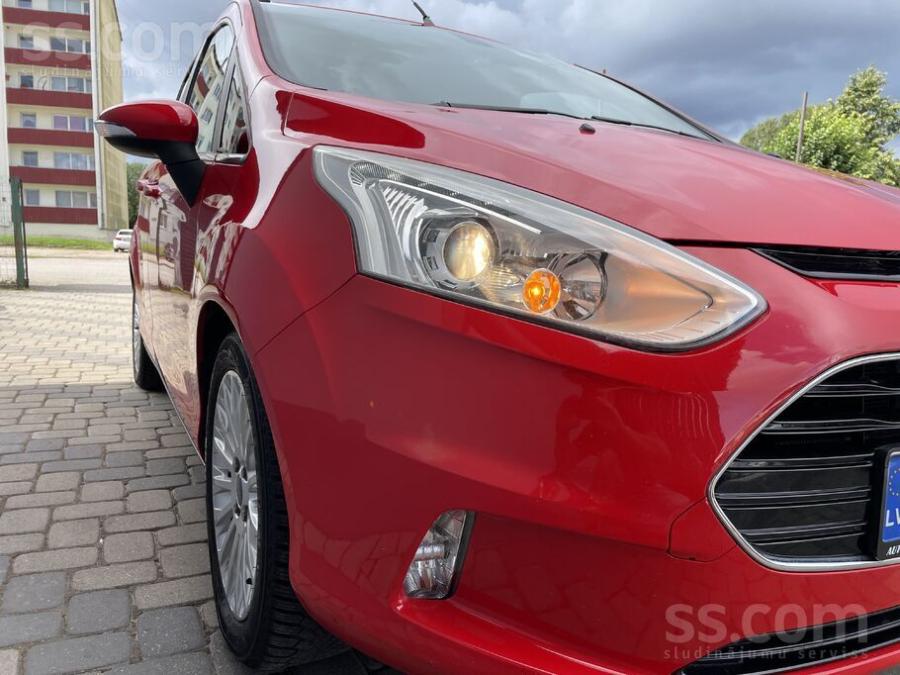 Sarkans Ford B-Max 2013 Talsi, ar dzinēja tilpumu 1.60 L un nobraukumu 198 tūkst. km par 4300 €, foto 25 vietnē AUTOMOTO.COM.LV