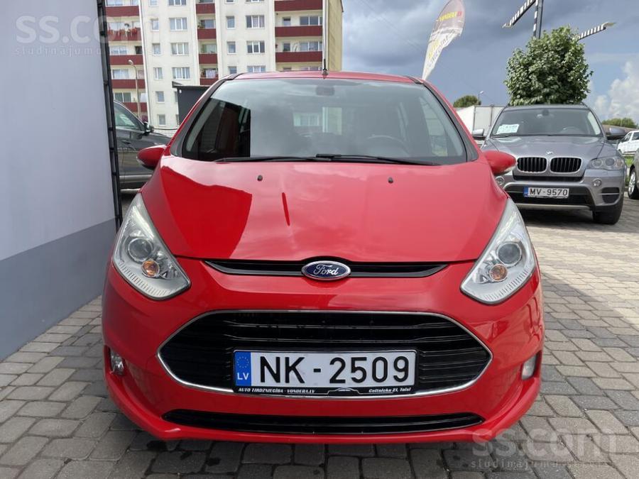 Sarkans Ford B-Max 2013 Talsi, ar dzinēja tilpumu 1.60 L un nobraukumu 198 tūkst. km par 4300 €, foto 31 vietnē AUTOMOTO.COM.LV