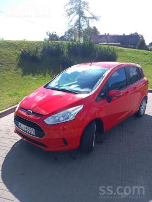 Red Ford B-Max 2015 in Rezekne, with an engine capacity of 1.50 L and mileage of 160 thousand km for 4750 €, photo  on AUTOMOTO.COM.LV