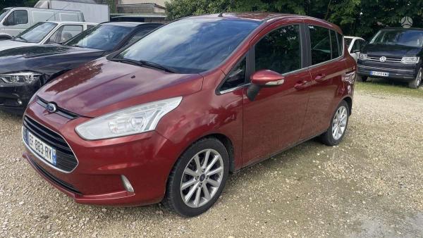 Red Ford B-Max 2016 in Taurage, with an engine capacity of 1.00 L and mileage of 87 thousand km for 3700 €, photo 1 on AUTOMOTO.COM.LV