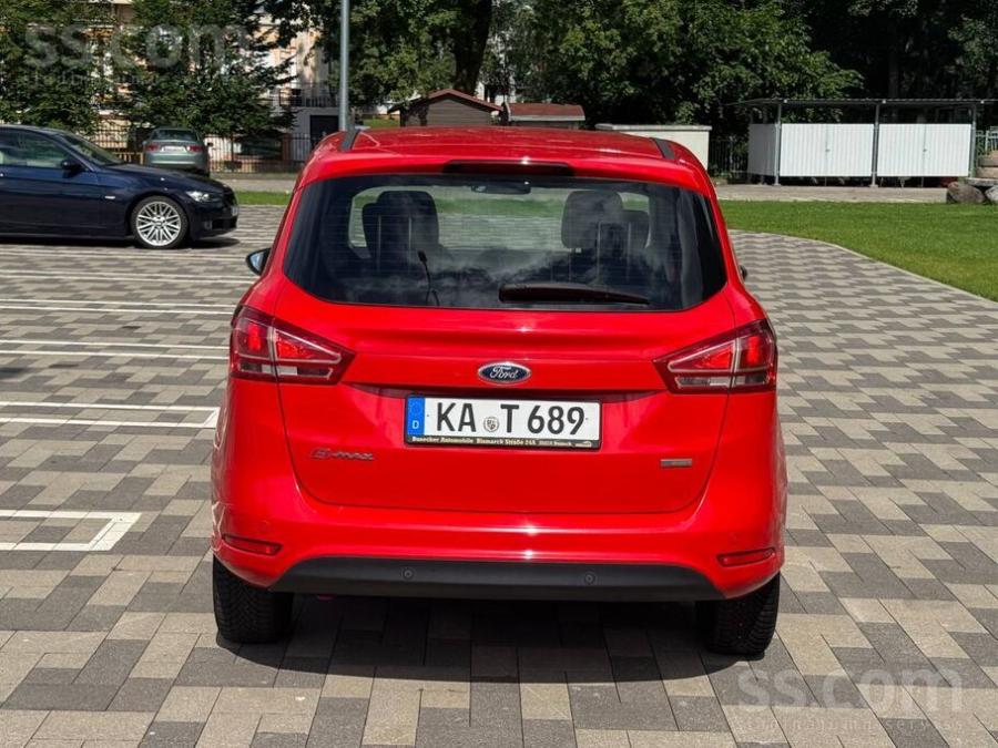 Sarkans Ford B-Max 2016 Rīga, ar dzinēja tilpumu 1.00 L un nobraukumu 154 tūkst. km par 4500 €, foto 8 vietnē AUTOMOTO.COM.LV
