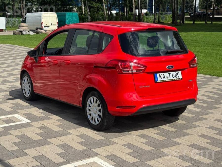 Sarkans Ford B-Max 2016 Rīga, ar dzinēja tilpumu 1.00 L un nobraukumu 154 tūkst. km par 4500 €, foto 9 vietnē AUTOMOTO.COM.LV