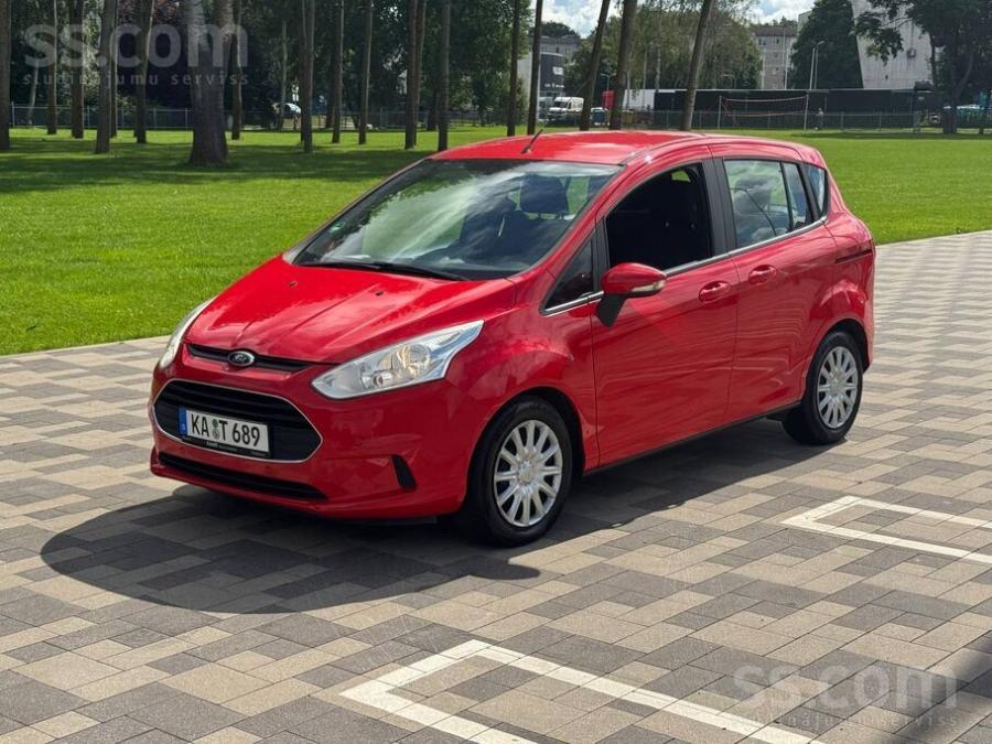 Sarkans Ford B-Max 2016 Rīga, ar dzinēja tilpumu 1.00 L un nobraukumu 154 tūkst. km par 4500 €, foto 10 vietnē AUTOMOTO.COM.LV