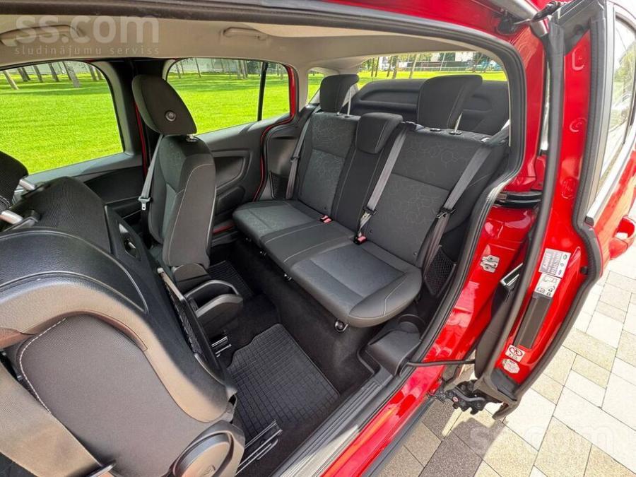 Sarkans Ford B-Max 2016 Rīga, ar dzinēja tilpumu 1.00 L un nobraukumu 154 tūkst. km par 4500 €, foto 16 vietnē AUTOMOTO.COM.LV